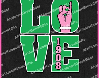 Womens AKA Hand Sign Words Includes Eps, Svg & Png. AKA Digital ...