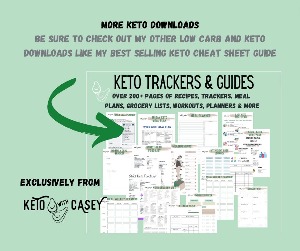 Quick Keto Cheat Sheet - Easy Reference for Hundreds of Keto Snacks ...