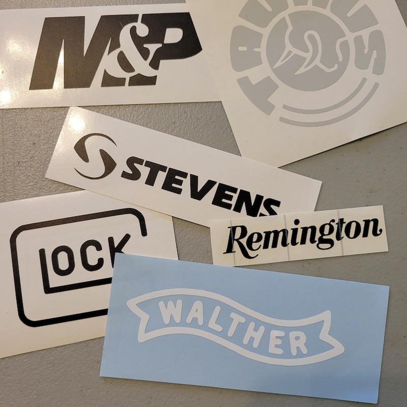 Firearms Decals - Etsy
