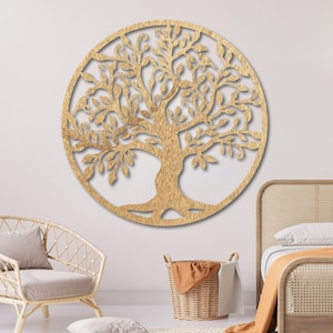Life Tree Wall Decor | Wood Wall Art | Wooden Decoration | Tree of Life ...