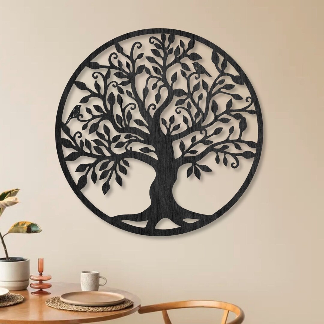 Life Tree Wall Decor | Wood Wall Art | Wooden Decoration | Tree of Life ...
