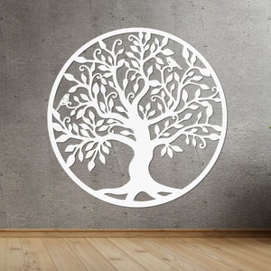 Life Tree Wall Decor | Wood Wall Art | Wooden Decoration | Tree of Life ...