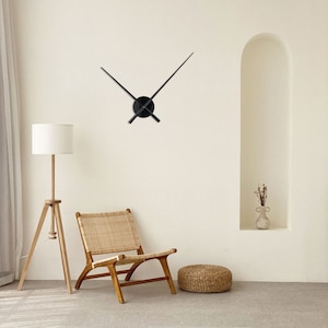 Large Wall Clock Hands and Movements Set, 3D Clock Hands, DIY Wall ...