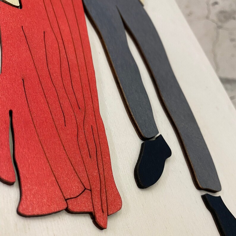 Custom Laser Cut Wooden Portrait | Personalized Couple Illustration - Etsy