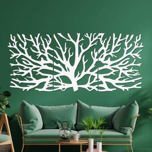 Wood Tree Wall Art: 3-panel Branch Decor - Etsy