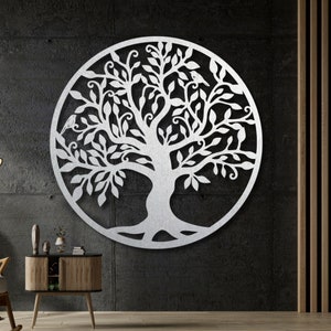 Life Tree Wall Decor | Wood Wall Art | Wooden Decoration | Tree of Life ...