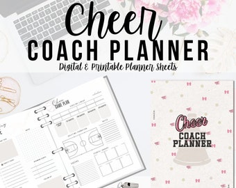Complete Cheerleading Coach Binder Printable, Digital Planning, Cheer ...
