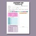 IEP Caseload Planner Digital Special Education Teacher Planning Sheet ...