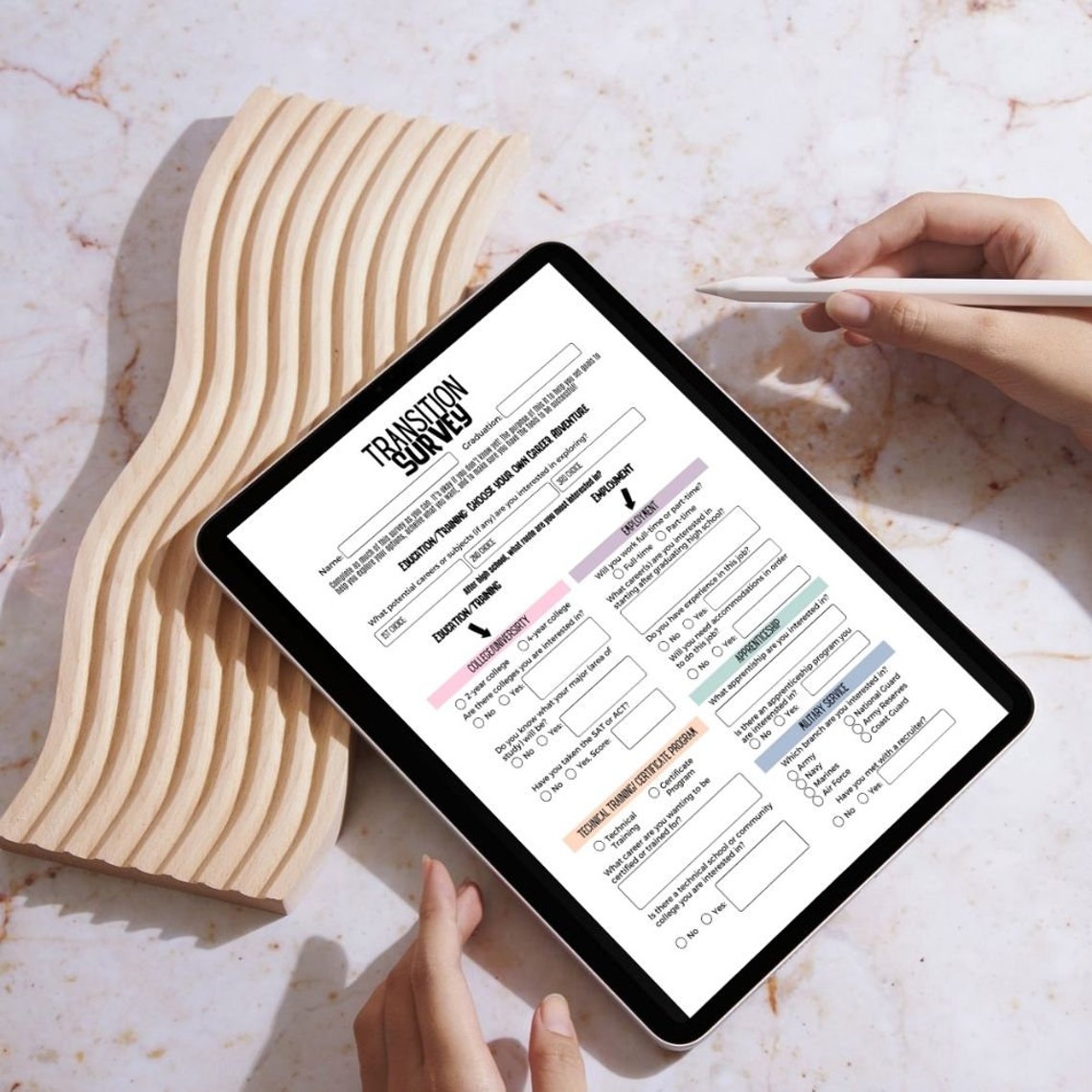 Student IEP Transition Plan Survey (printable PDF) - Etsy