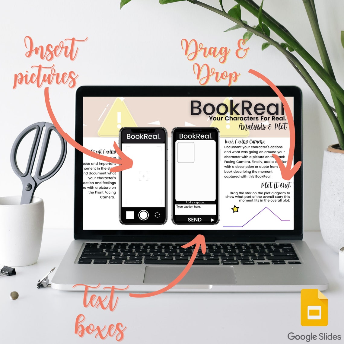 Character Analysis Activity Sheets: Bookreal Social Media Template ...