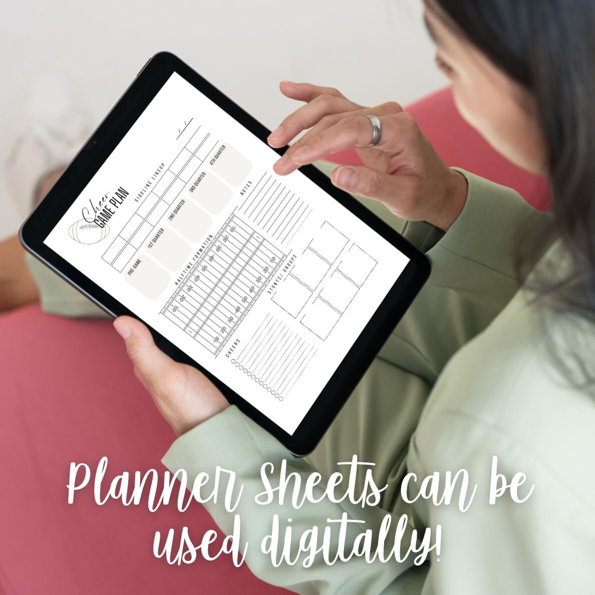 Cheer Coach Planner, Printable Digital Download Planning Sheets - Etsy