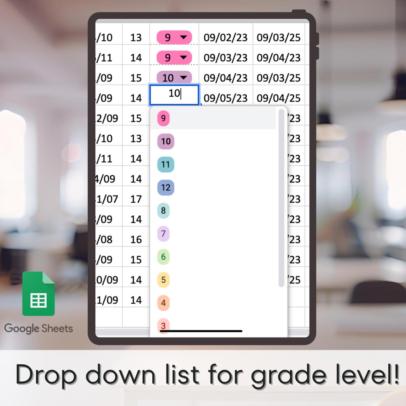 IEP Caseload Tracker | Editable Google Sheets Meeting Planner ...