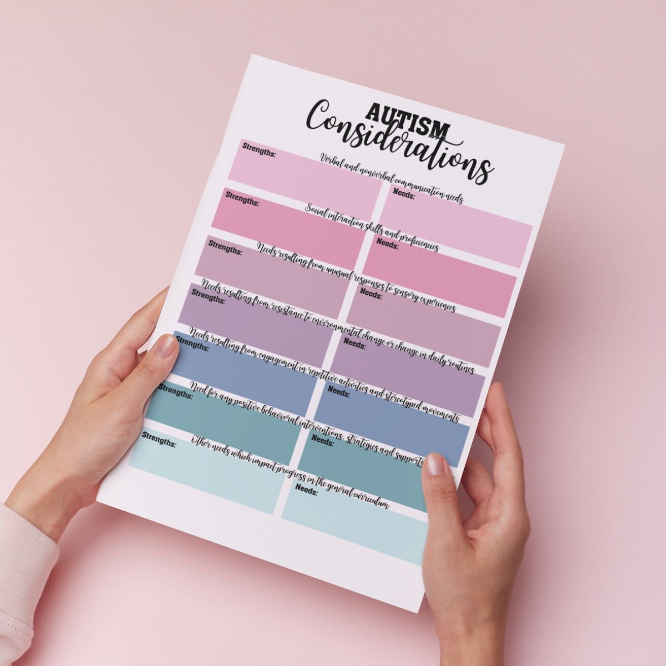 IEP Caseload Planner Digital Special Education Teacher Planning Sheet ...