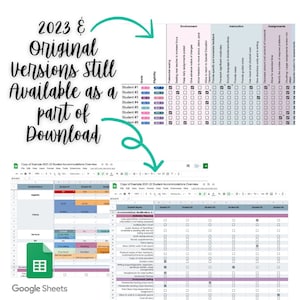 IEP Accommodations Overview: Google Sheets for SPED Teachers - Etsy