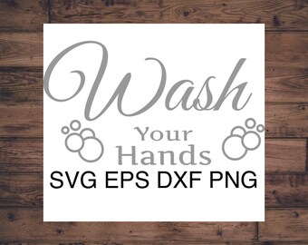 Wash Your Hands SVG Files. Clip Art Set. Vector Images - Etsy