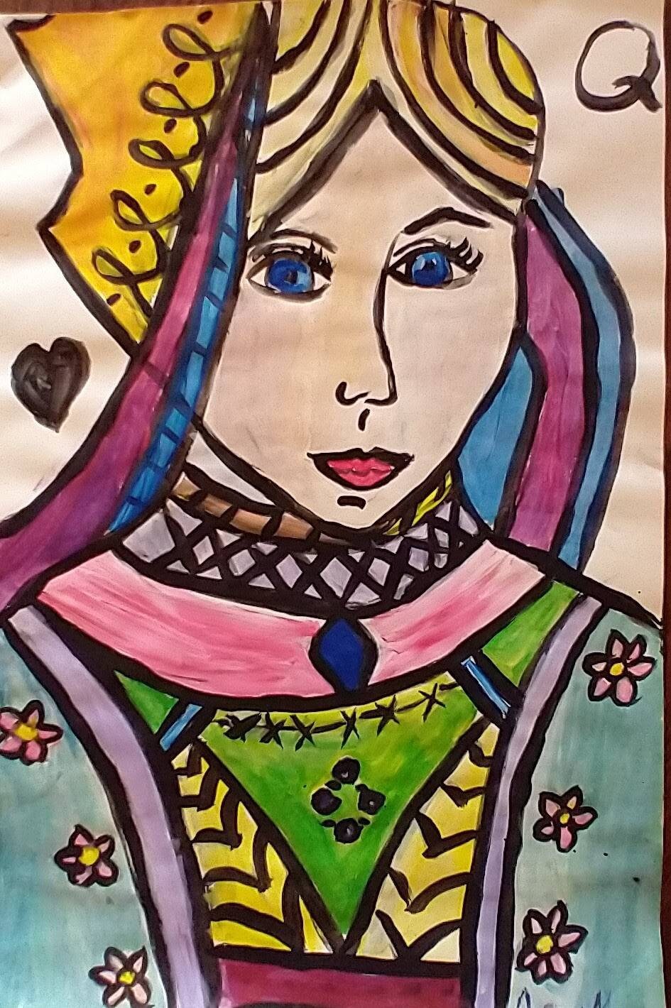 Royalty, Kings and Queens, Card Royalty, Folk Art, Prints, Children's ...