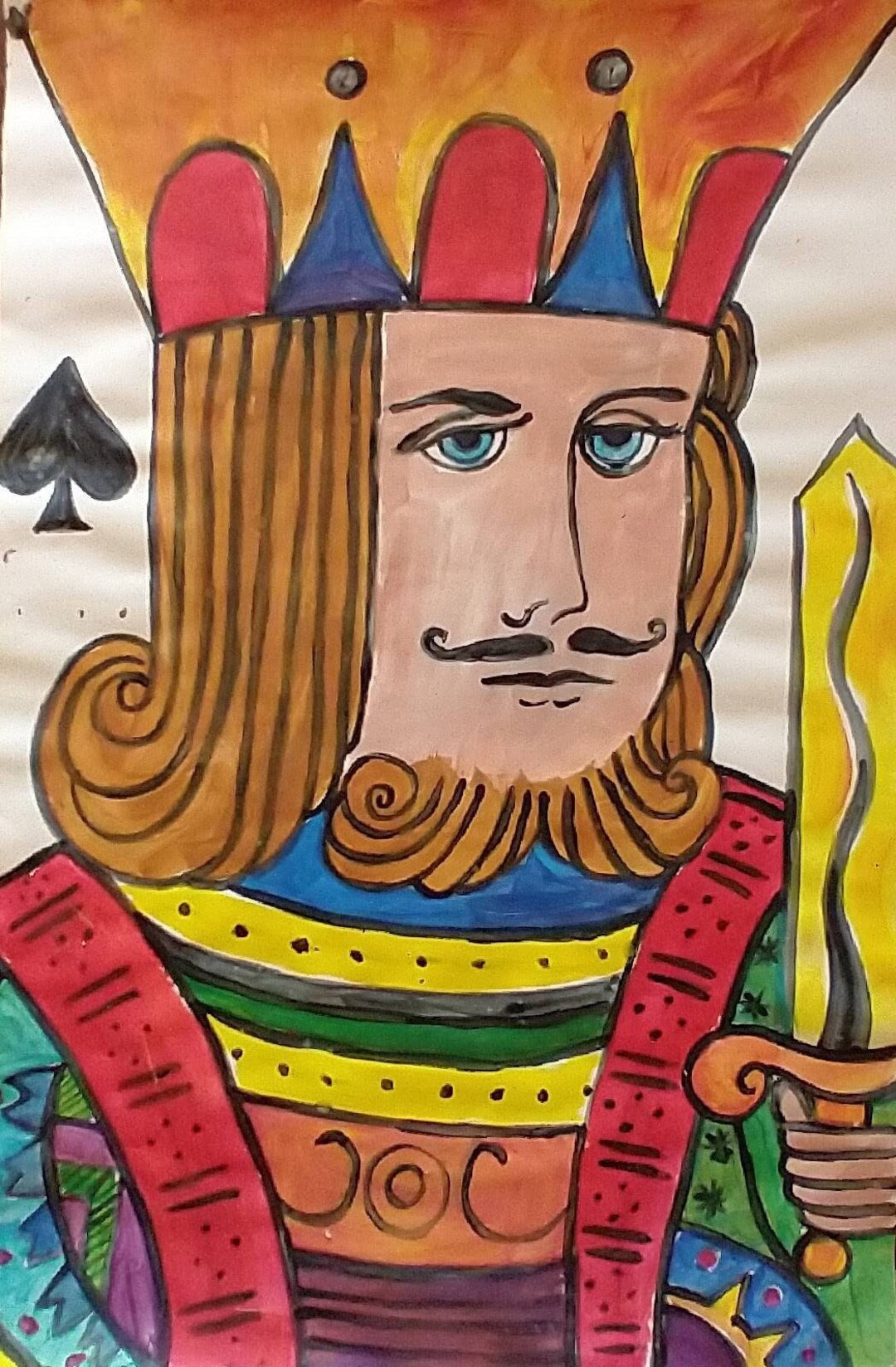 Royalty, Kings and Queens, Card Royalty, Folk Art, Prints, Children's ...