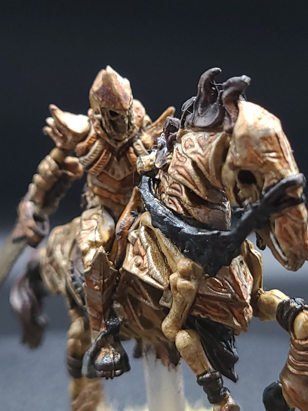 Skeleton Knight for D&D, Hand Painted - Etsy