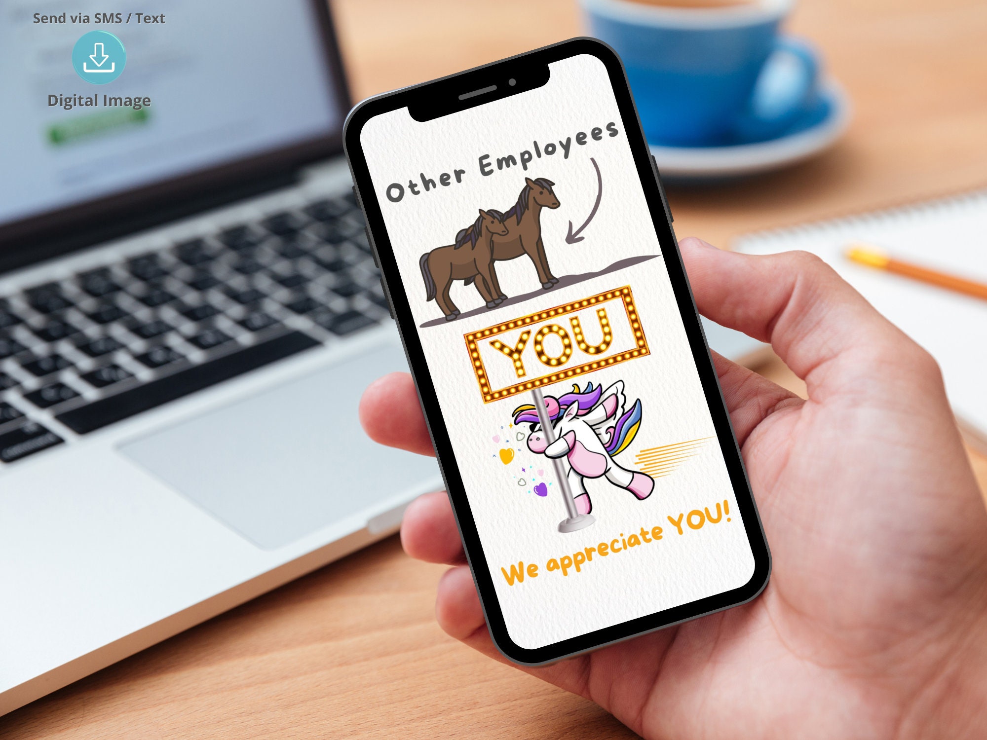Employee Appreciation Funny, Printable Card, PRINTABLE/TEXT/EMAIL ...