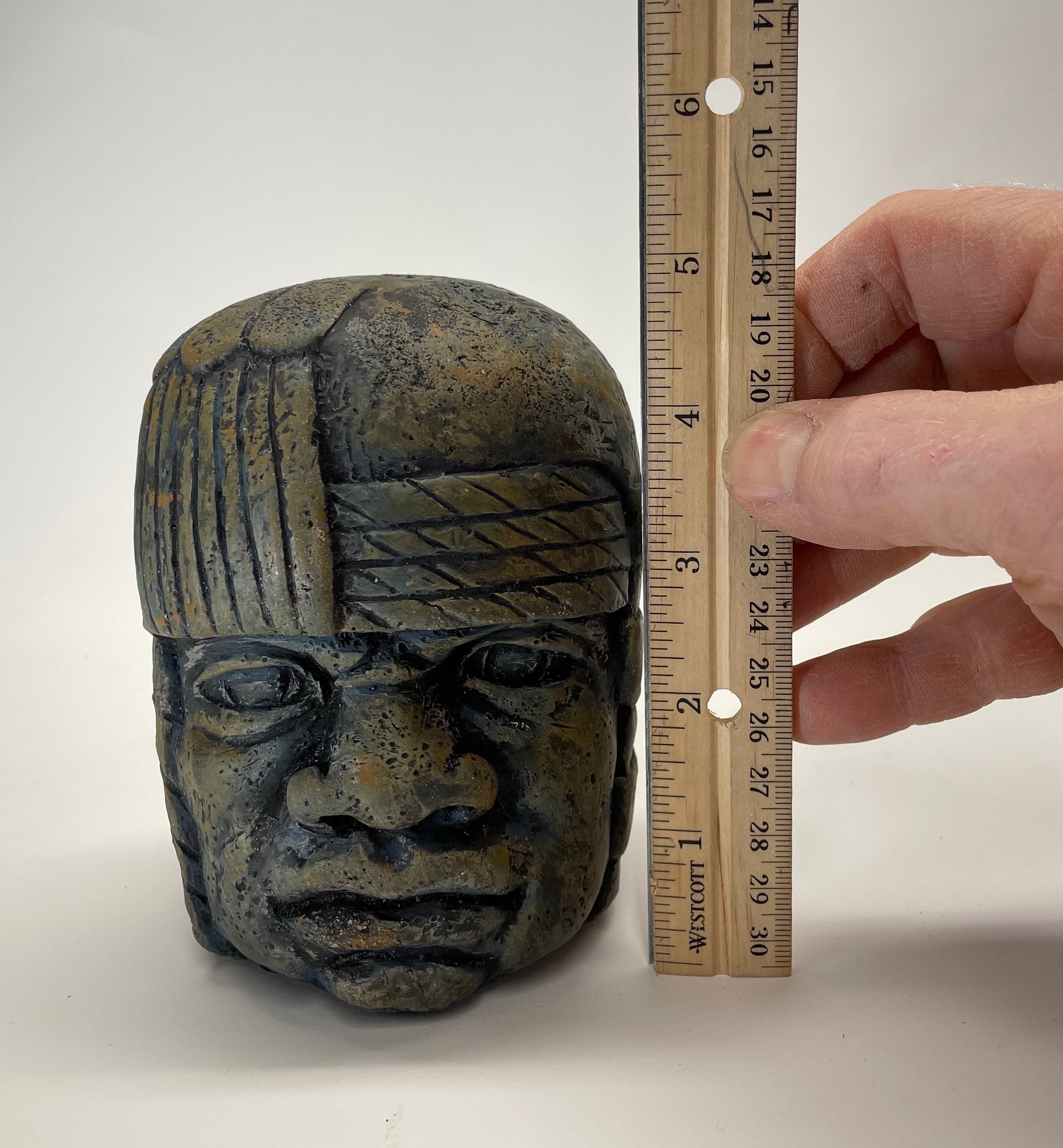 Olmec Heads Braids