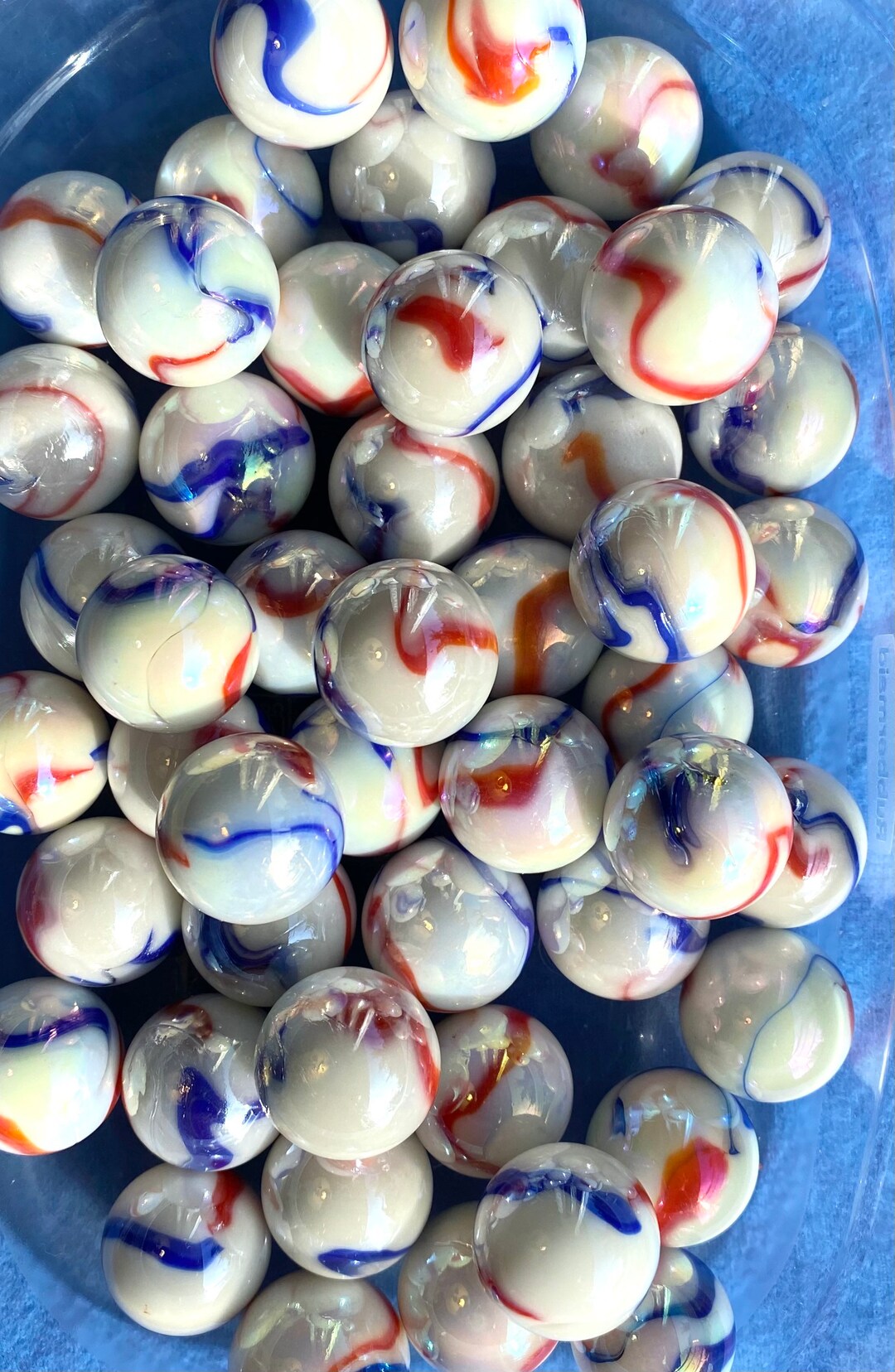 Set of 5 or 10 megabot Mega Marble Glass Marbles 5/8 - Etsy