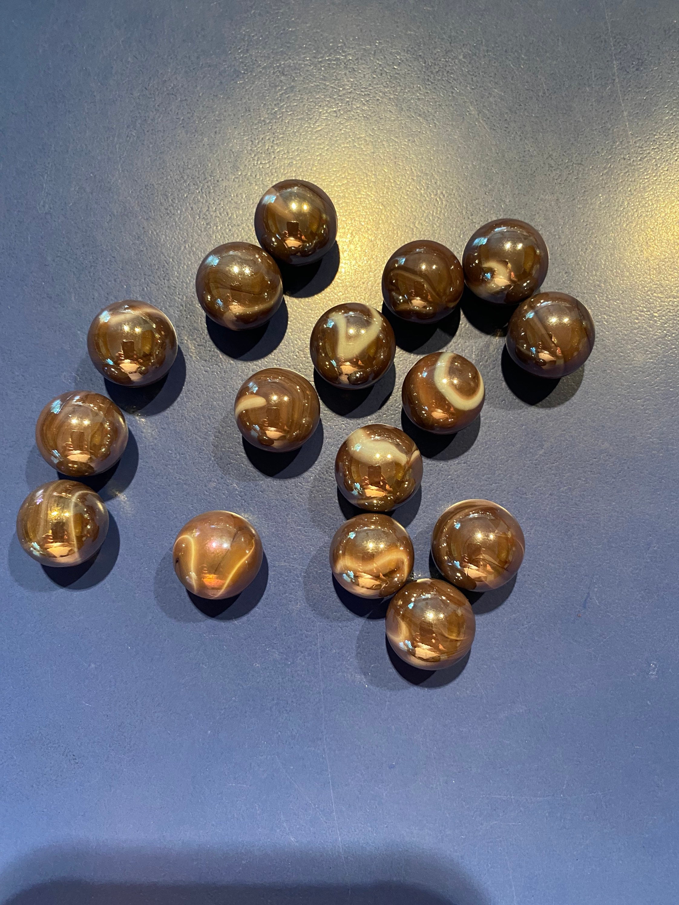 Set of 5 or 10 wizard Mega Marble Glass Marbles 5/8 - Etsy