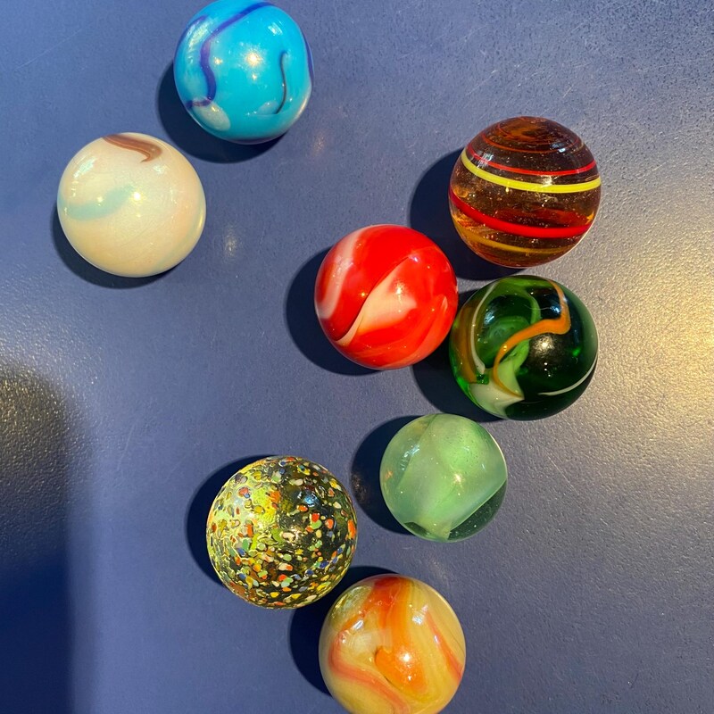 Handmade Marbles - Etsy