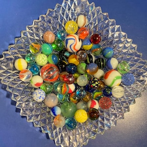 Summer Special Instant Marble Collection 30 DIFFERENT Marbles 14mm-16mm ...