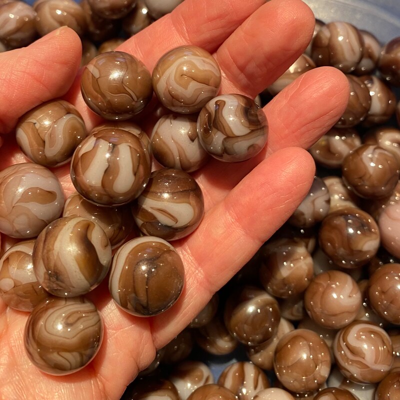 Flat Marbles - Etsy