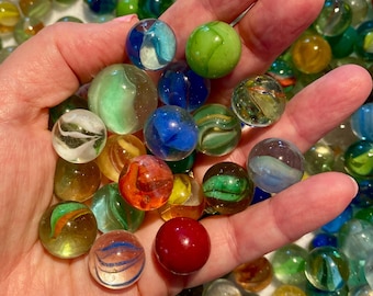 Vintage Marbles - Etsy