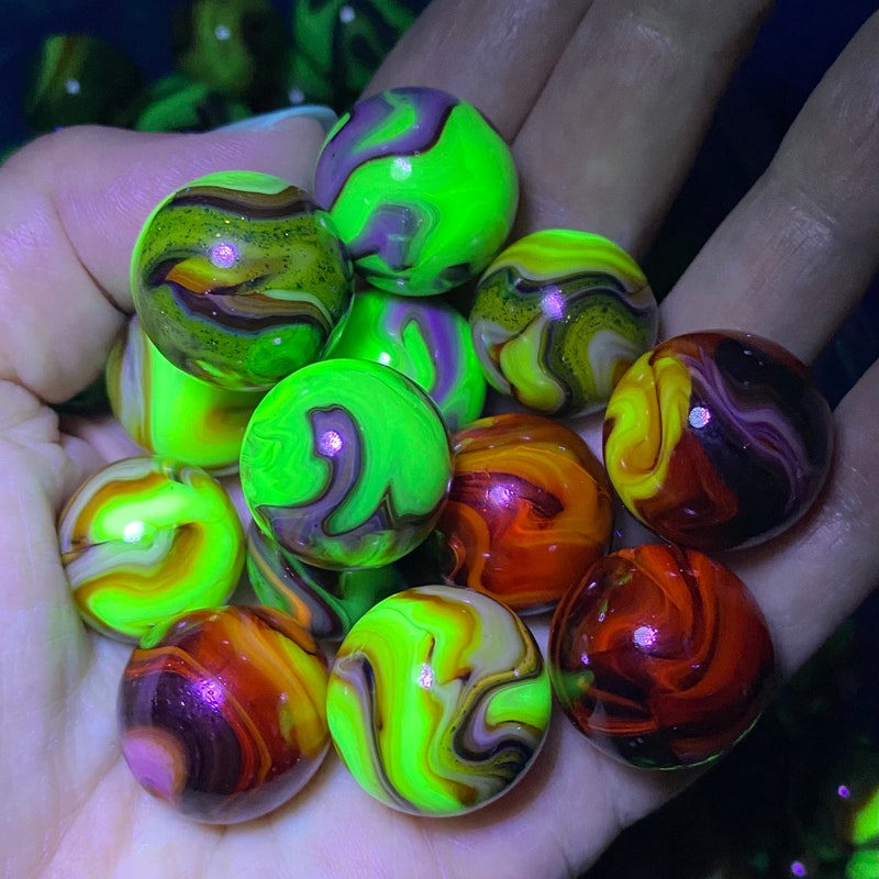 Handmade Marbles - Etsy