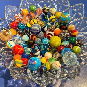 Instant Shooter Collection! Set of 8 Shooters 1” 25mm, 5 Mega Marble ...