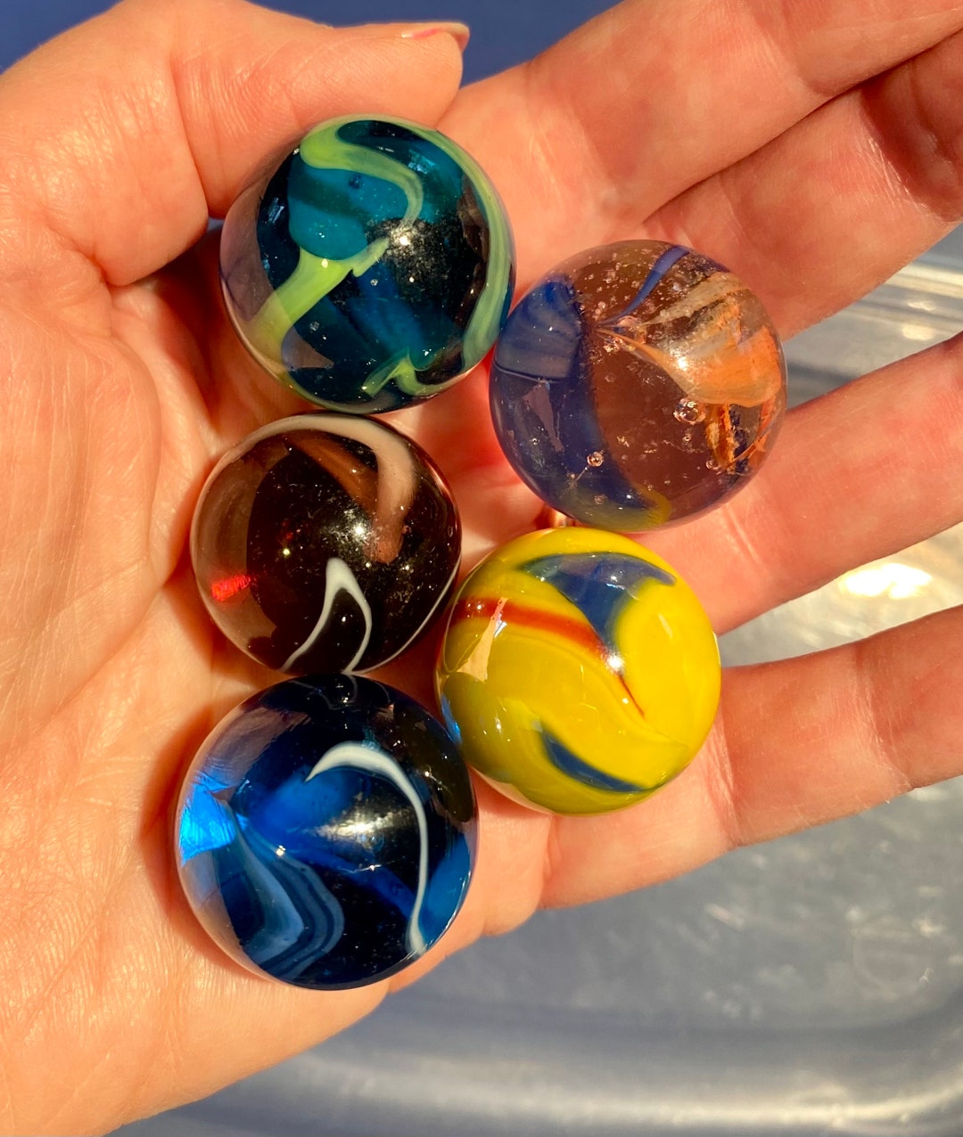 EIGHT SHOOTERS Instant Marble Shooter Collection You Select - Etsy