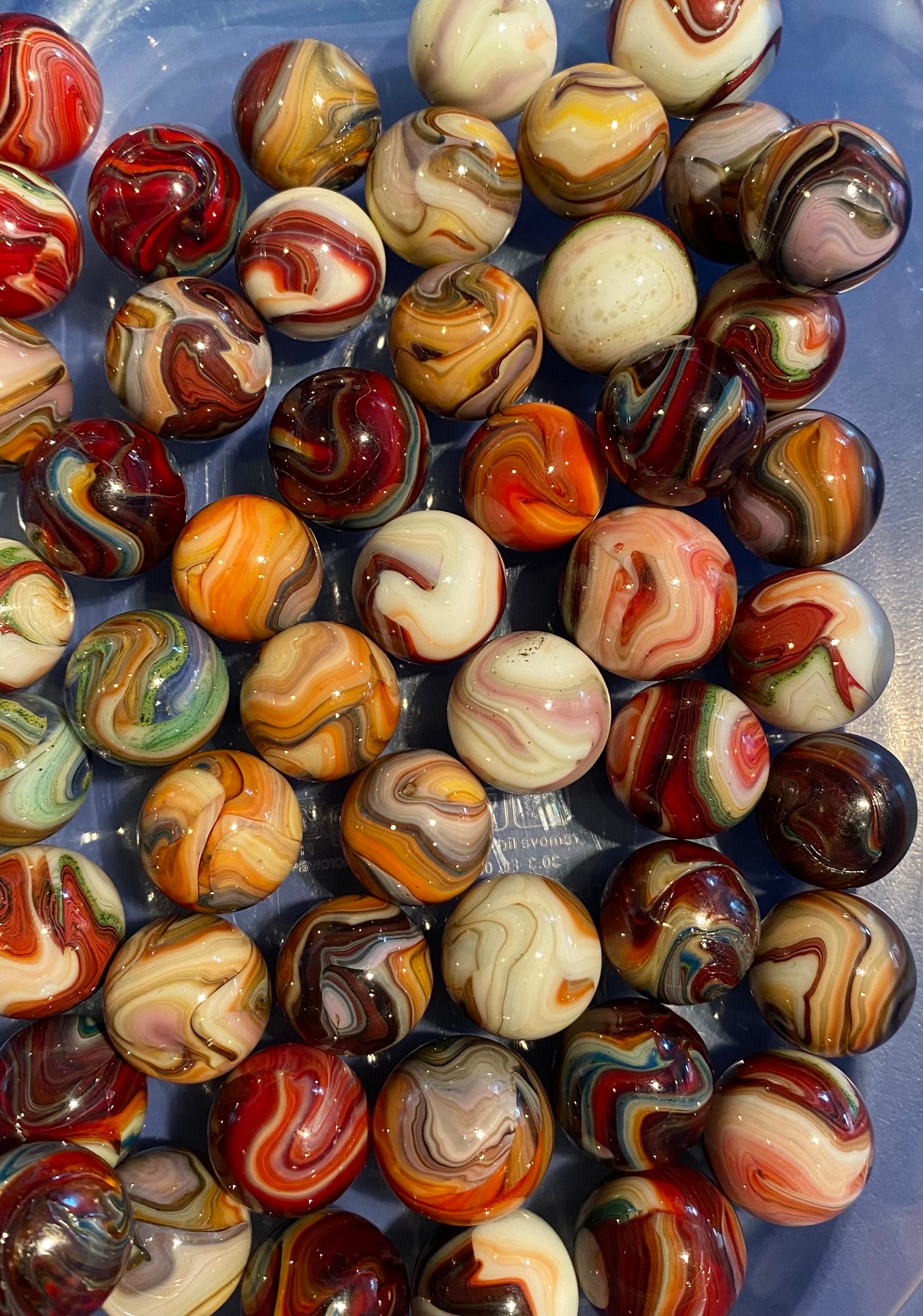 Marbles Identification Oxblood