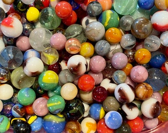 Glass Marbles Bulk | Etsy