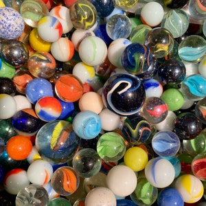 Summer Special 50 Marbles 14mm-16mm, 1 Shooter & Bag Regular, Imperial ...