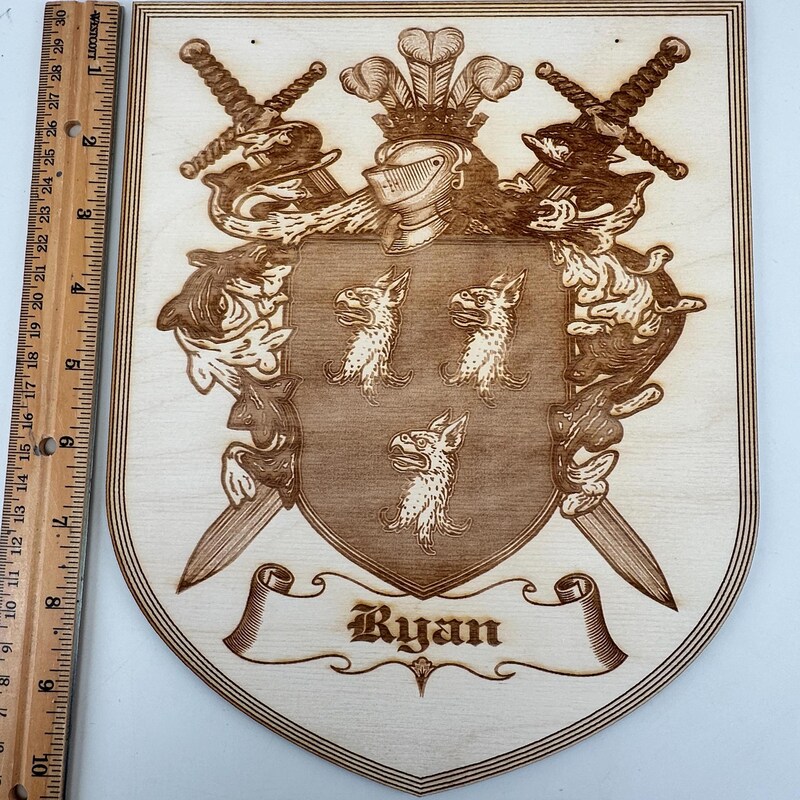 Ryan Coat of Arms - Etsy