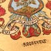 Roosevelt Painted Family Crest - Coat of Arms - Heraldry Shield - Etsy