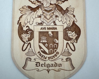 Mcmanus Family Crest - Coat of Arms -heraldry Shield - Etsy