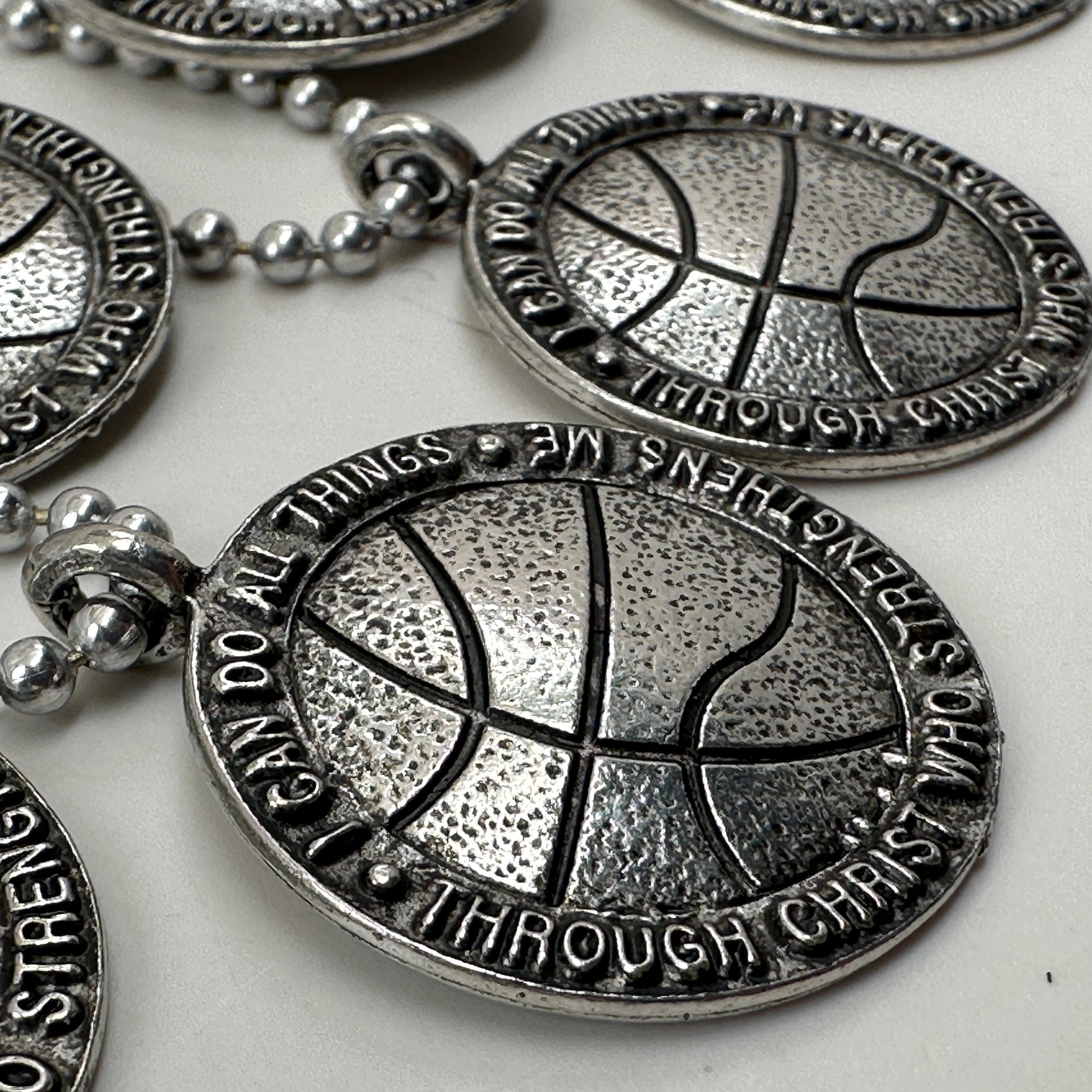 Basketball Necklace Philippians 4:13 - Lot of 12 Necklaces - Etsy
