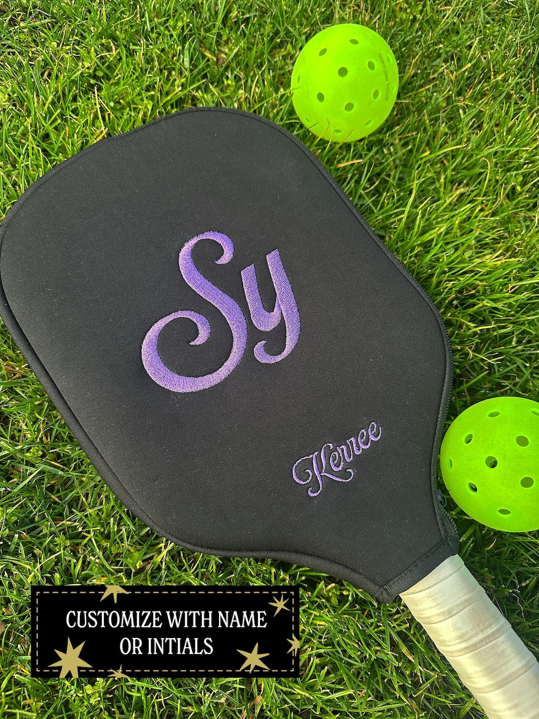 Customizable Embroidered Paddle Pickleball Cove, Personalized Gift With ...