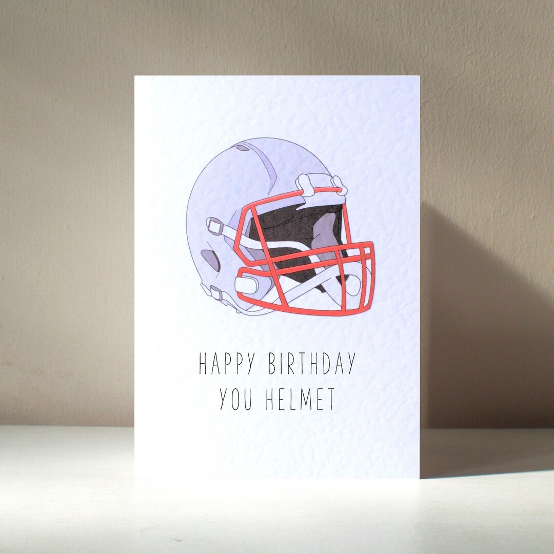 You Helmet - A6 Personalised American Football NFL Sport Game Funny ...