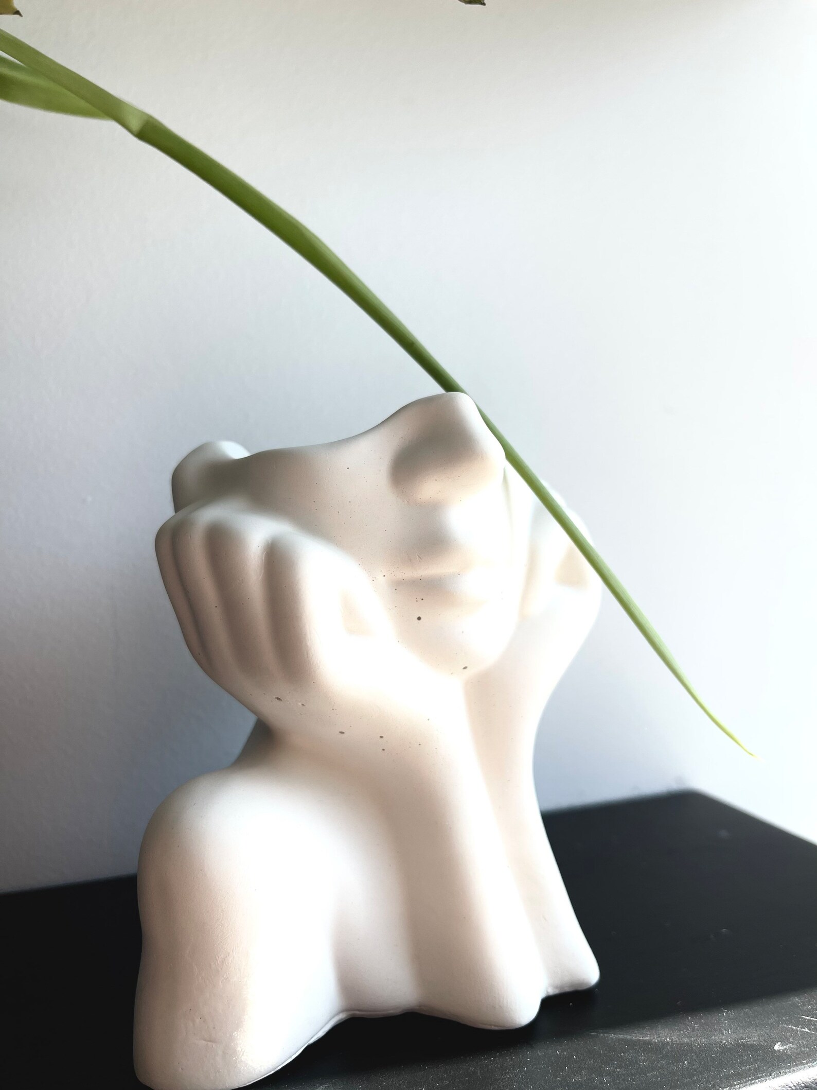 Face Vase | Lady Head Vase | Modern Vase | Minimalist Pot | Unique Home ...