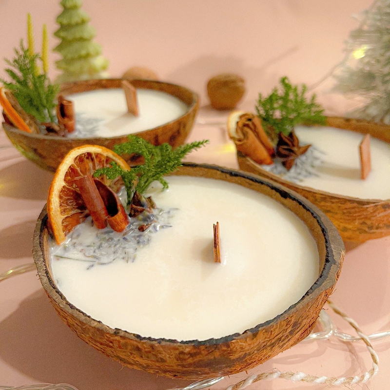 Bees Wax Candles Brown - Etsy