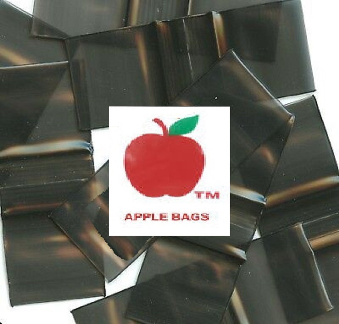 10000 Pack Apple Brand BLACK 2mil BAGS 10,000 Baggies Resealable ...