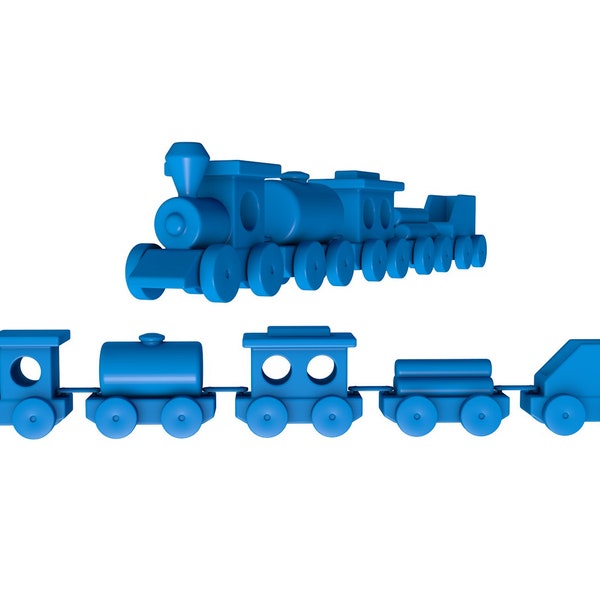 Train Stl File - Etsy