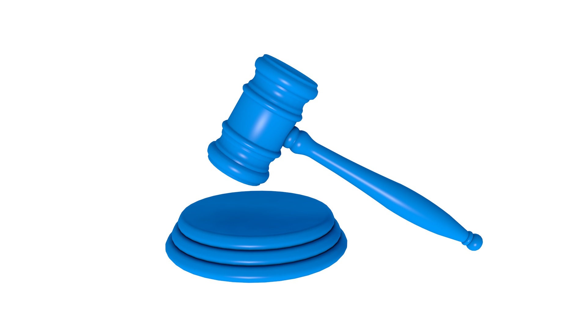 Gavel Stl File / Printable Stl File Foprinters, Judge Gavel Stl File ...