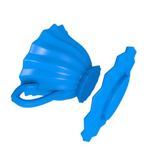 Coffee Cup Stl File / Printable Stl File for 3d Printers, Classic ...