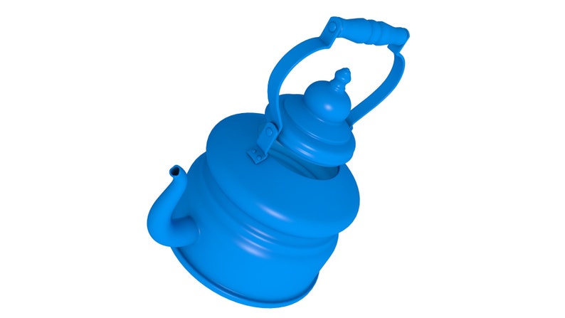 Tea Set Stl File / Printable Stl File for 3d Printers Classic - Etsy