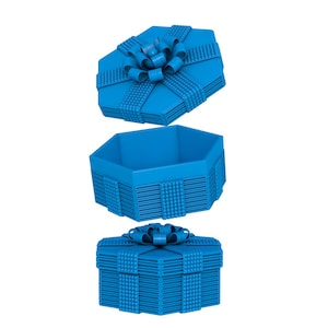 Gift Box Stl File / Printable Stl File for 3d Printers, Gift Box Stl ...